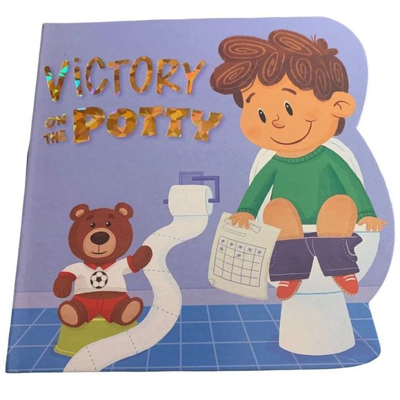Other | Victory On The Potty Toddler Little Boy Potty Training Board ...